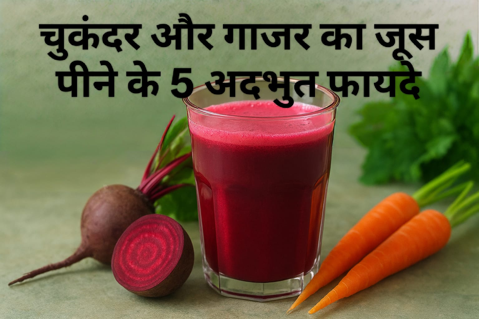 Beetroot and Carrot Juice Benefits in Hindi
